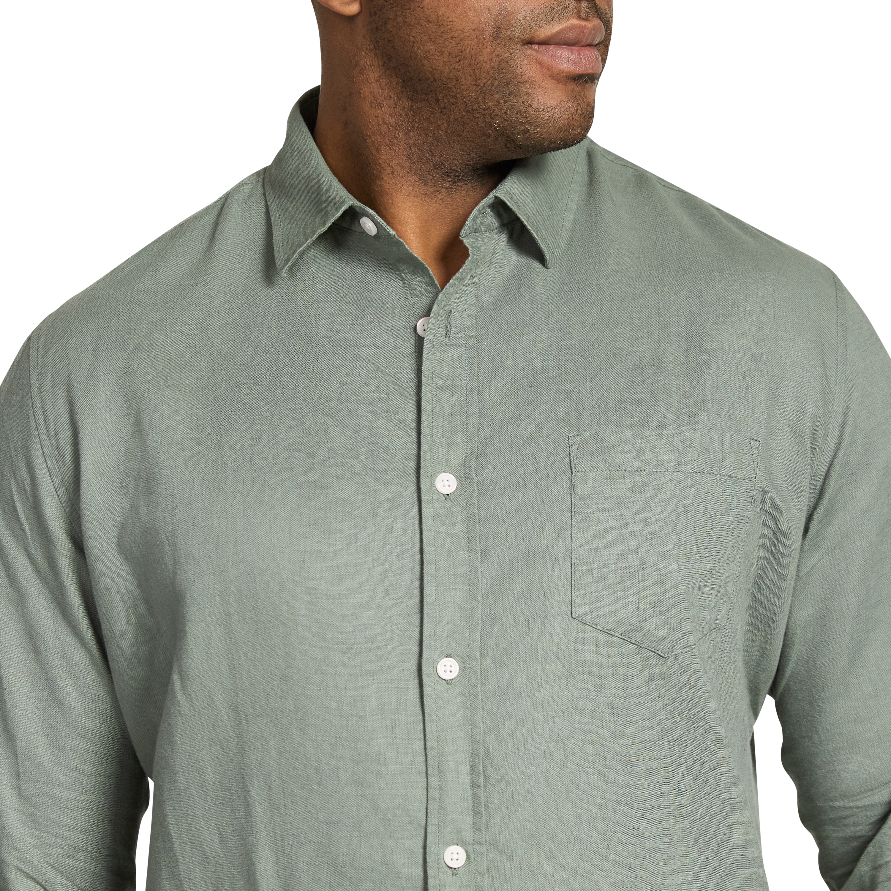 Fern Anders Linen Shirt | Men's Tops | Johnny Bigg AU
