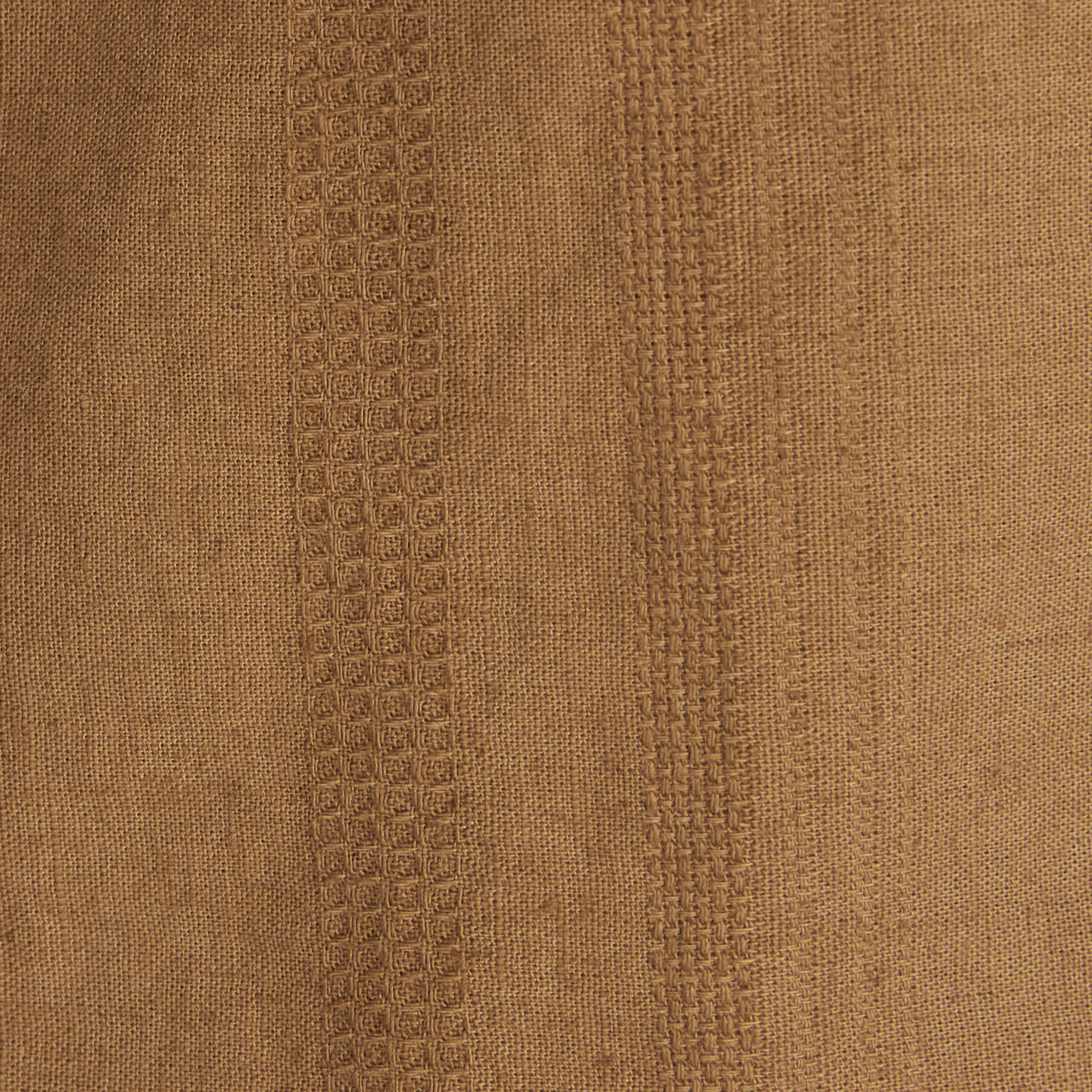 Camel Bane Textured Linen Shirt | Men's Tops | Johnny Bigg AU